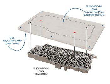 Vacuum Test Plate Kit Seal - Lower